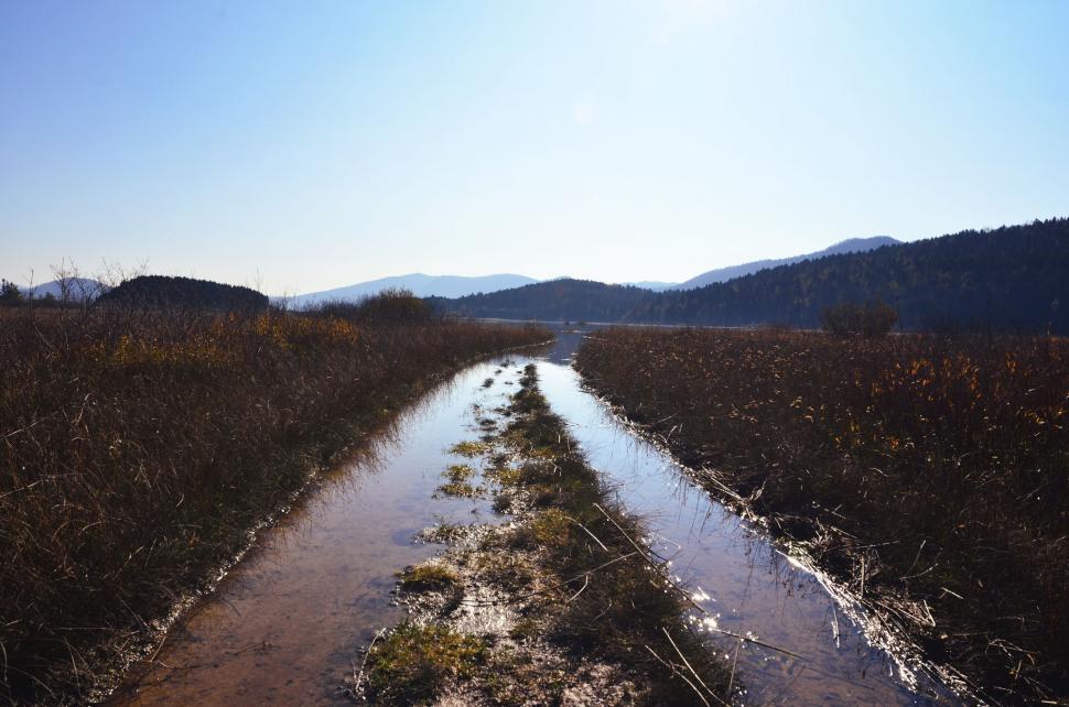 Free Stock Photo of Muddy Road in a Field | Download Free Images and ...
