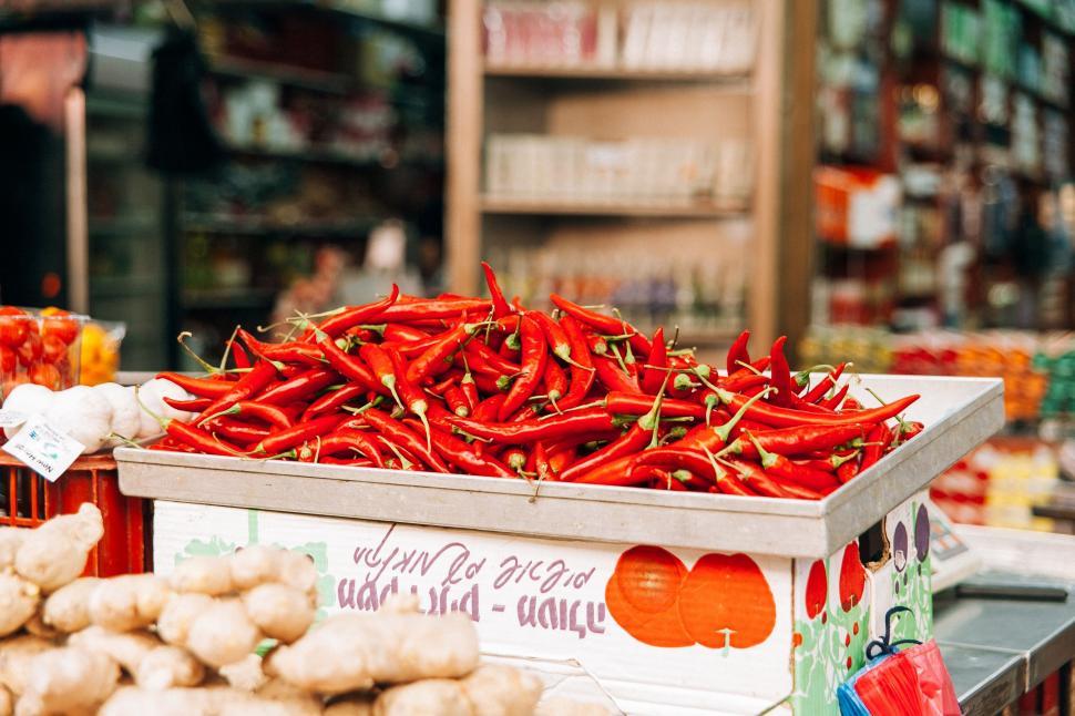 Free Stock Photo of Various Food Items Spread Out on a Table | Download ...