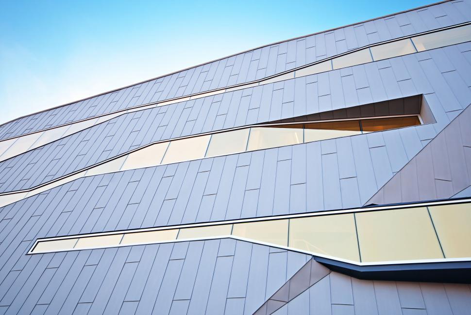 Free Stock Photo of Close Up of Building With Blue Sky Background ...