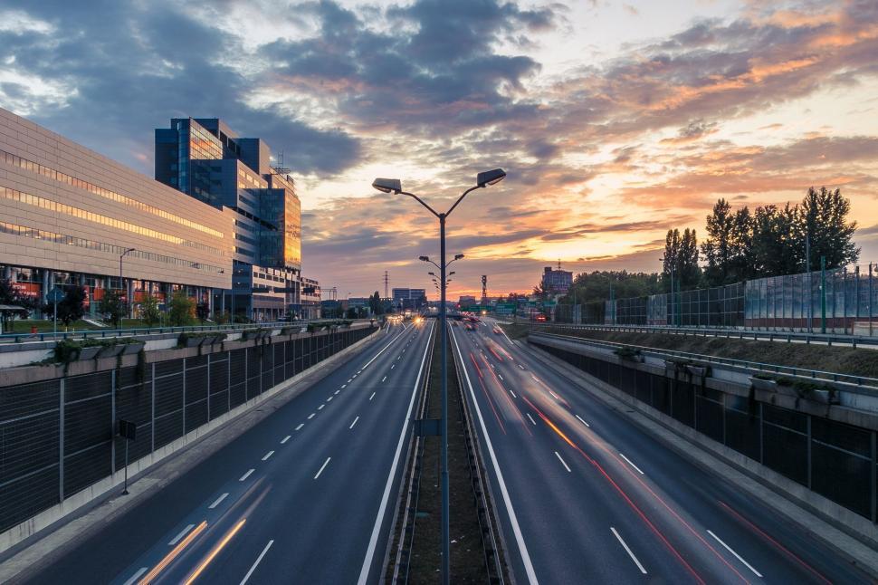 Free Stock Photo of Busy City Street With Heavy Traffic | Download Free ...
