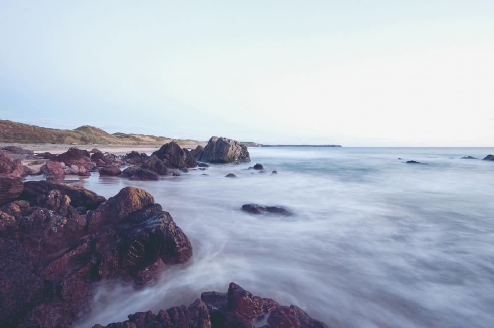 Free Stock Photo of ocean beach sea shore coast water landscape ...