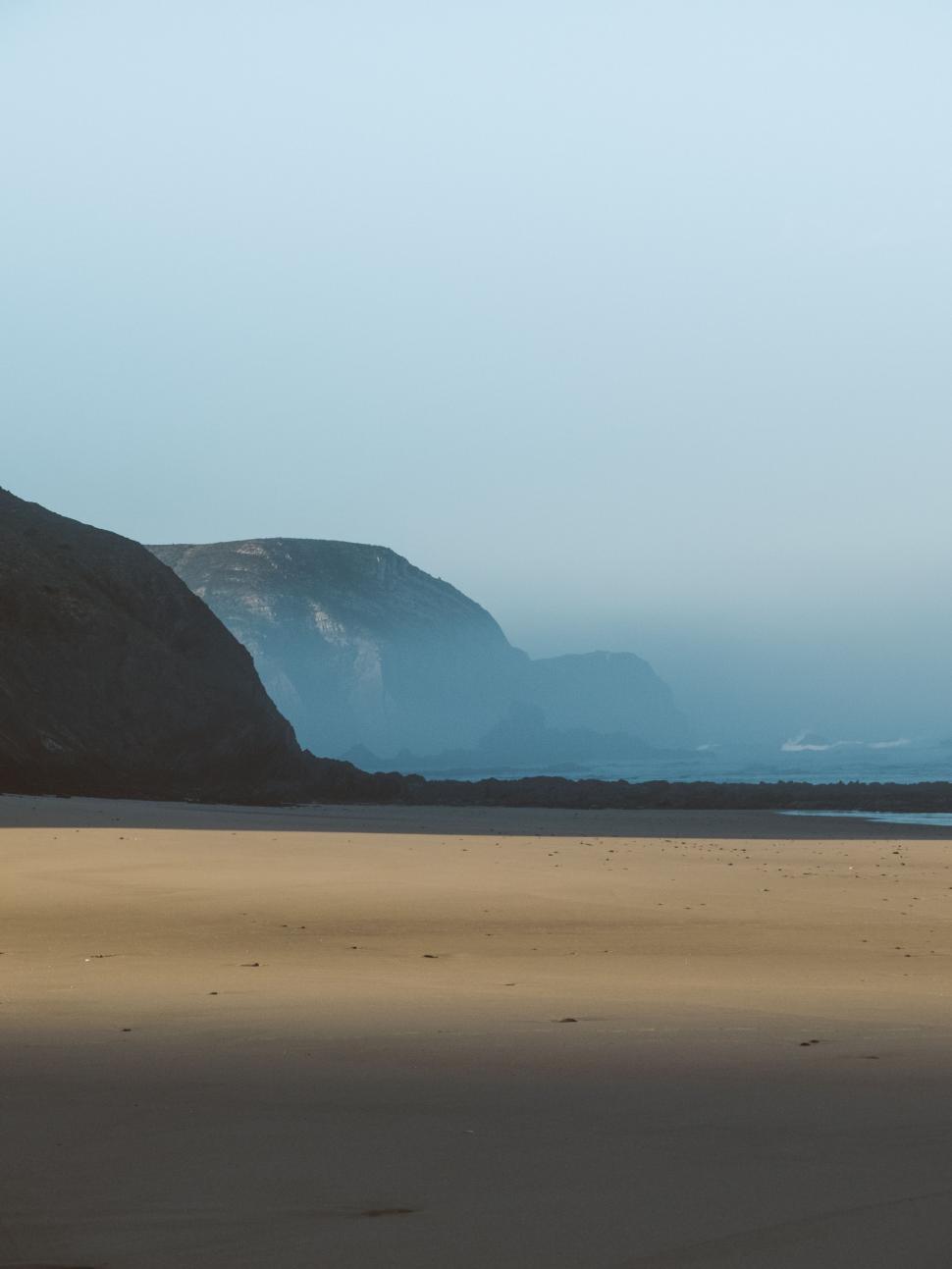 Free Stock Photo of Beach With Mountain in Background | Download Free ...