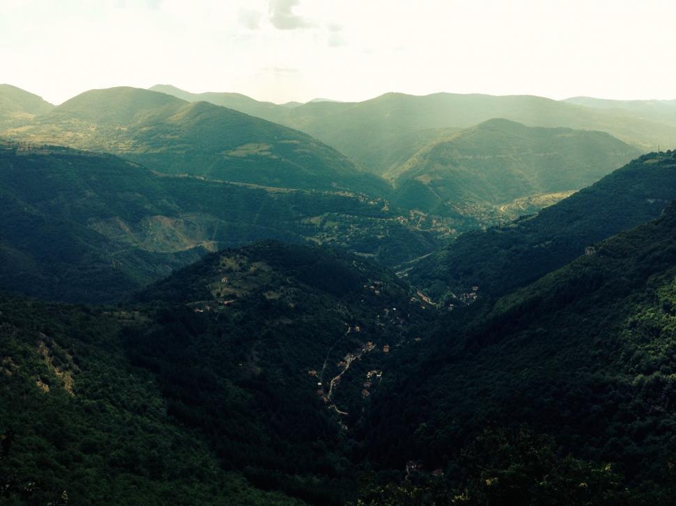 Free Stock Photo of valley mountain landscape range natural depression ...