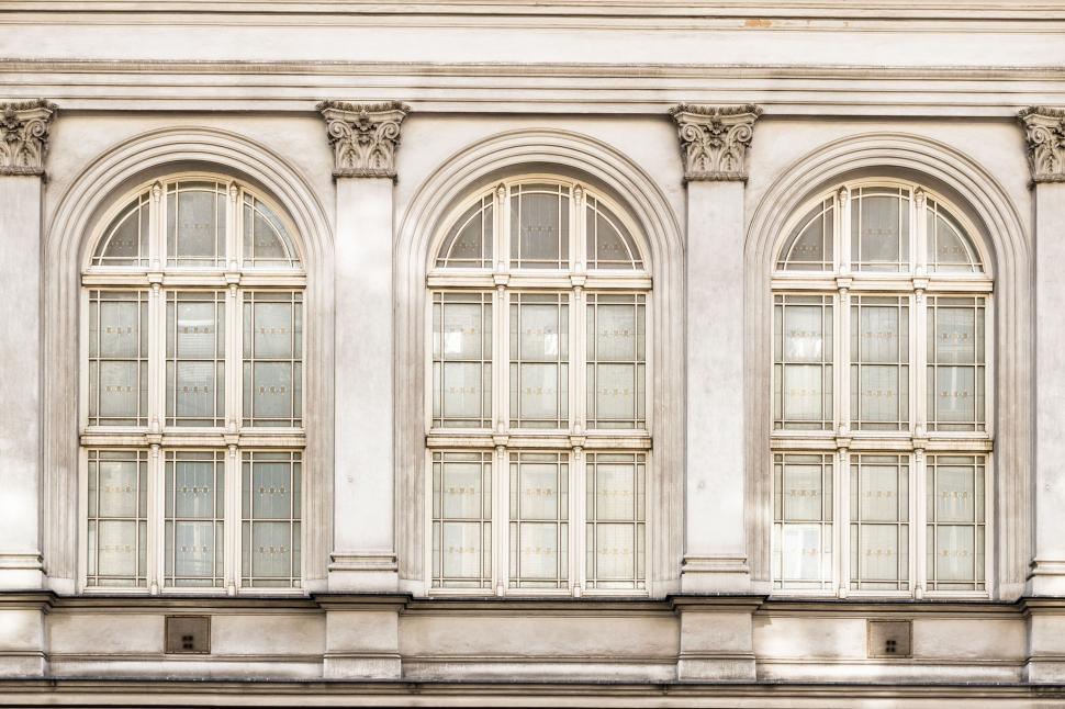 Free Stock Photo of Large White Building With Many Windows | Download ...