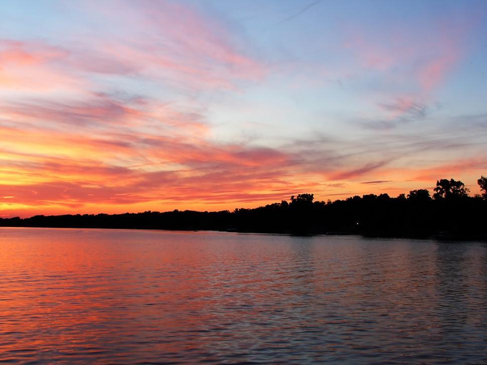 Free Stock Photo of Lake Sunset | Download Free Images and Free ...