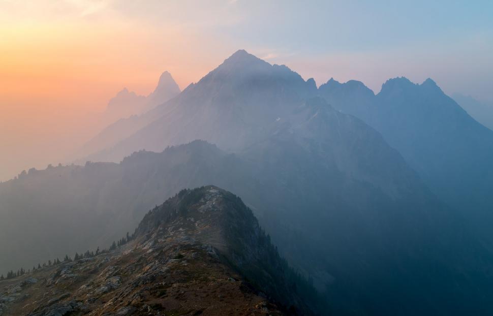 Free Stock Photo of mountain landscape natural elevation volcano ...