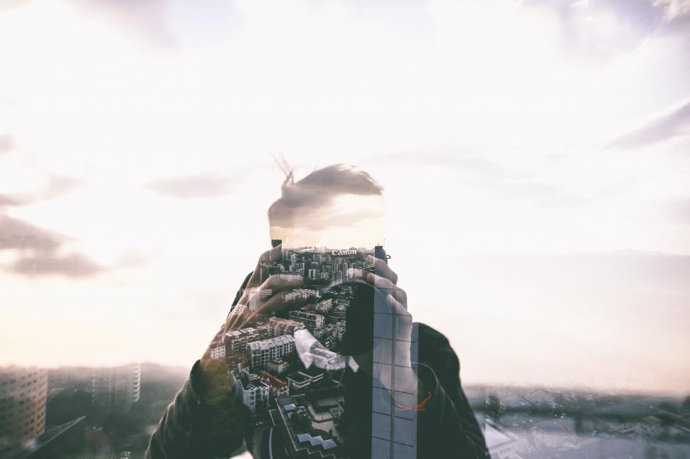Free Stock Photo of Person Standing on Top of Tall Building | Download ...
