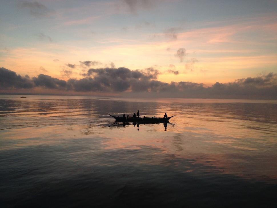 Free Stock Photo of Two People Rowing a Boat on a Lake | Download Free ...
