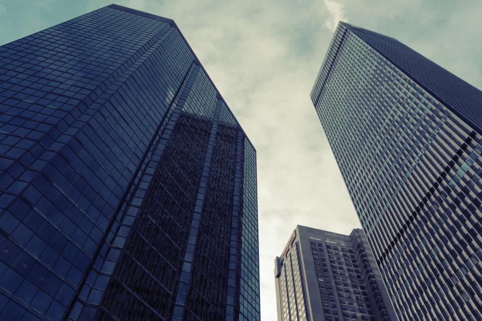 Free Stock Photo of Two Tall Buildings Standing Side by Side | Download ...
