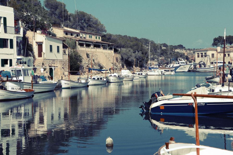 Free Stock Photo of Busy Waterway Filled With Boats | Download Free ...
