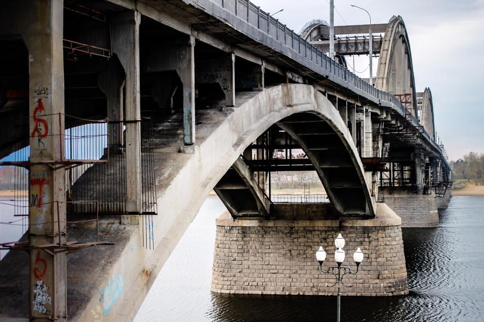 Free Stock Photo of Bridge Spanning Across Waterway | Download Free ...