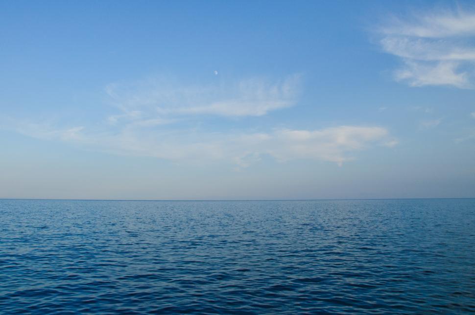 Free Stock Photo of Large Body of Water Under Blue Sky | Download Free ...