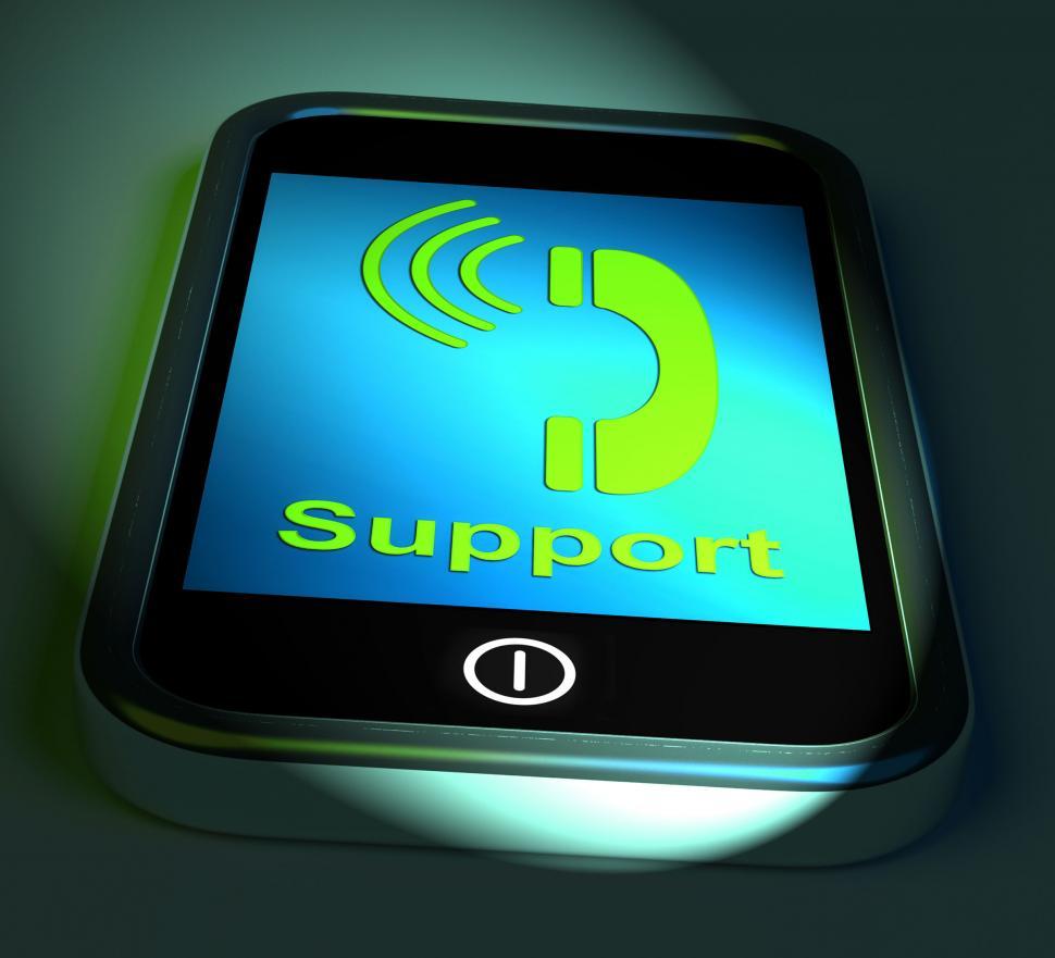 Free Stock Photo of Support On Phone Shows Call For Advice | Download ...