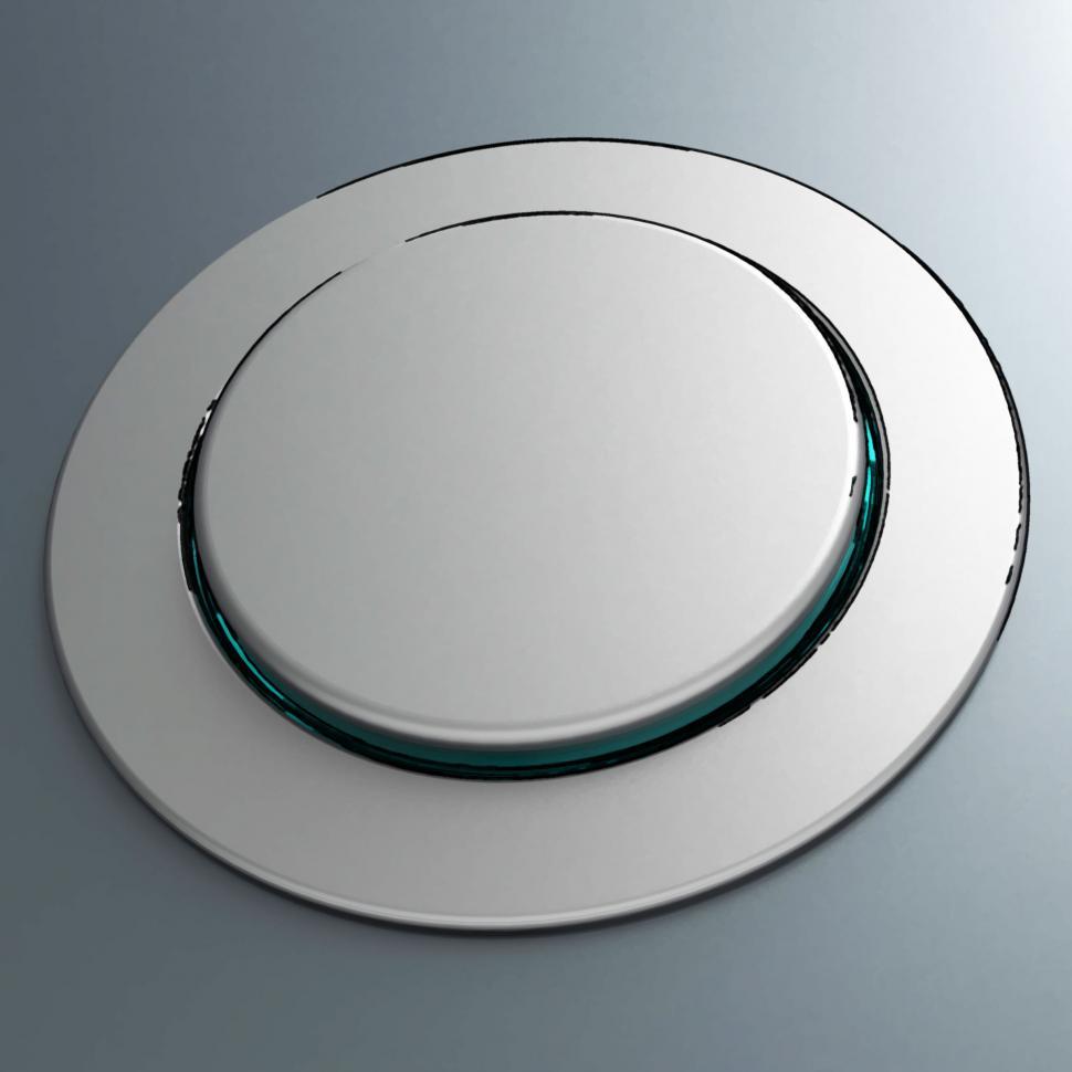Free Stock Photo of Blank Push Button Or Switch Shows Copy space ...