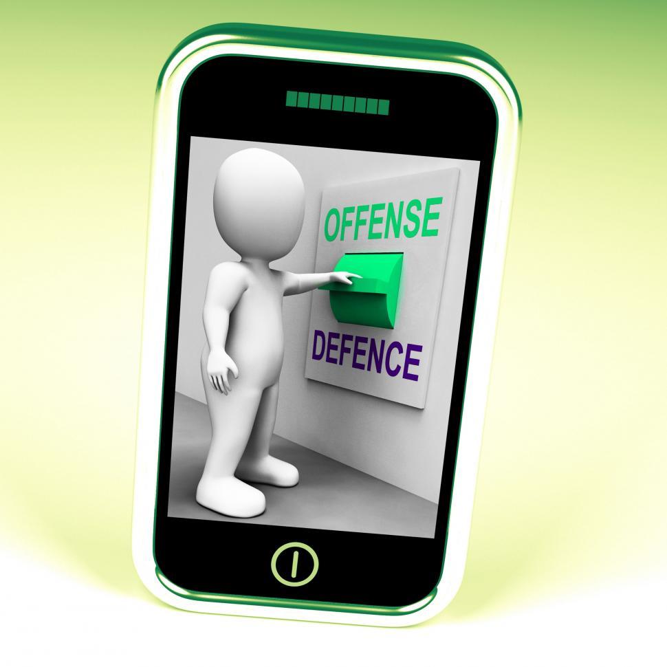 Free Stock Photo of Offense Defence Switch Shows Attack Or Defend ...