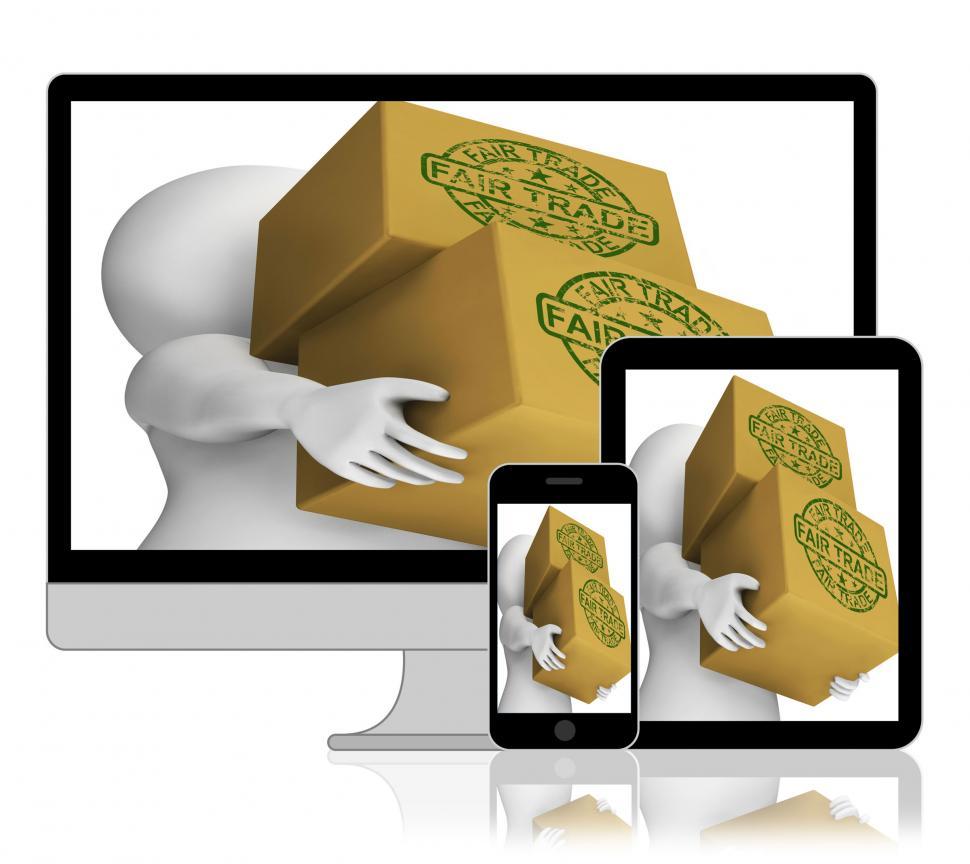 Free Stock Photo of Fair Trade Boxes Displays Fairtrade Goods And ...