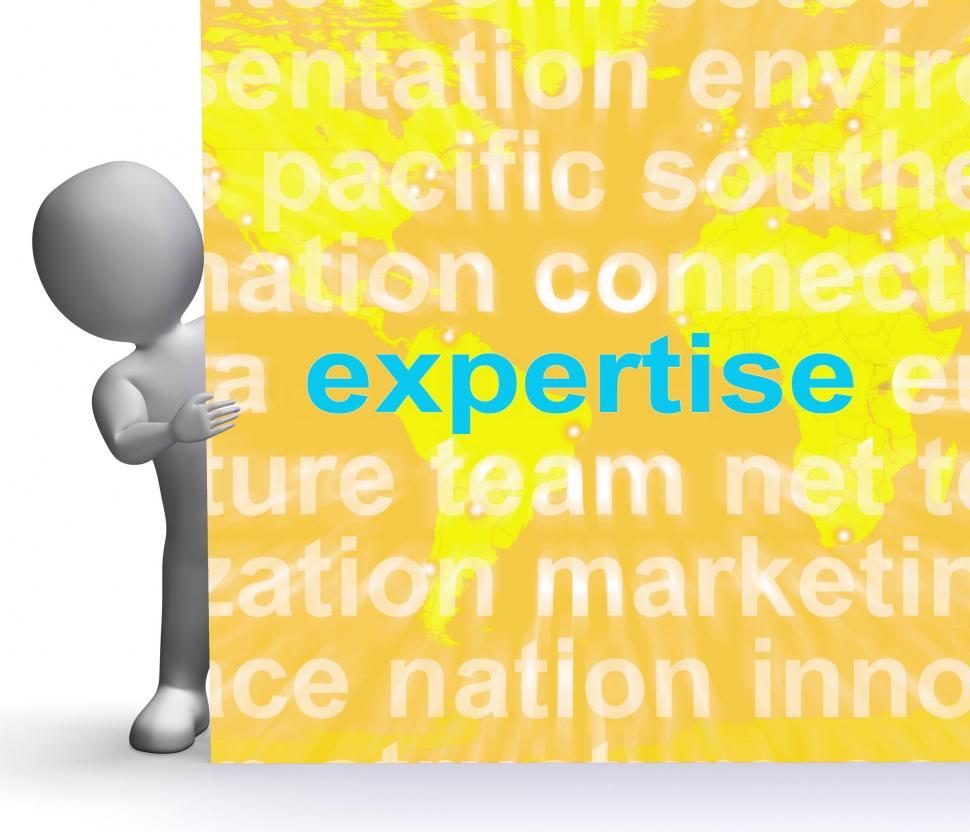 Free Stock Photo of Expertise Word Cloud Sign Shows Skills Proficiency ...