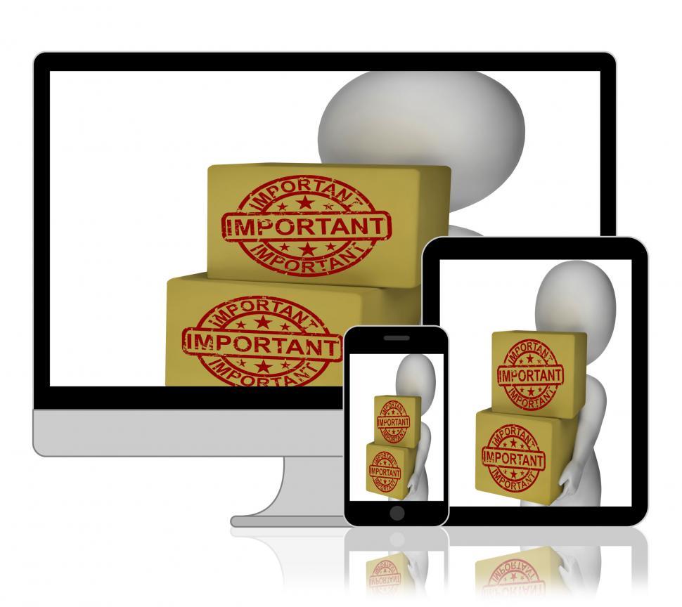 Free Stock Photo of Important Boxes Display High Priority And Critical ...