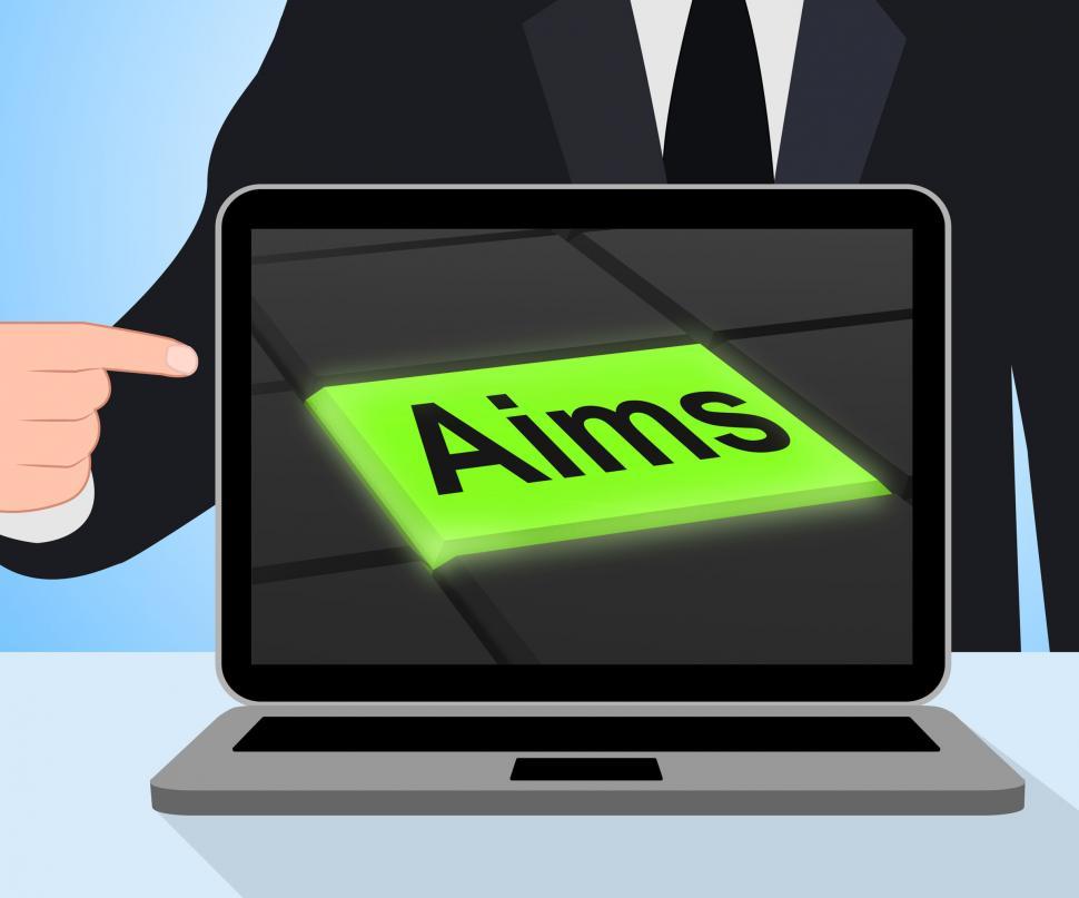 Free Stock Photo of Aims Button Displays Targeting Purpose And ...