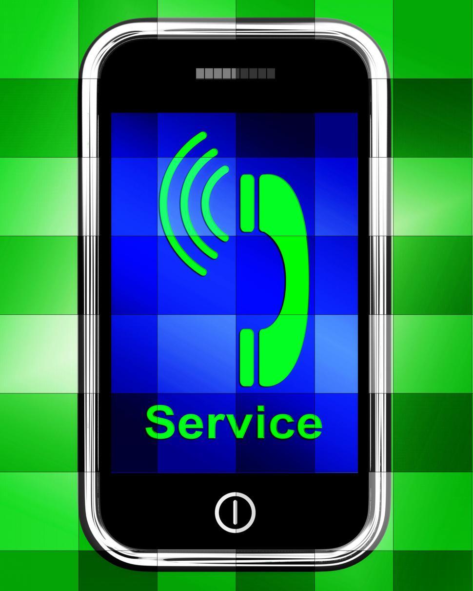Free Stock Photo of Service On Phone Displays Call For Help | Download ...