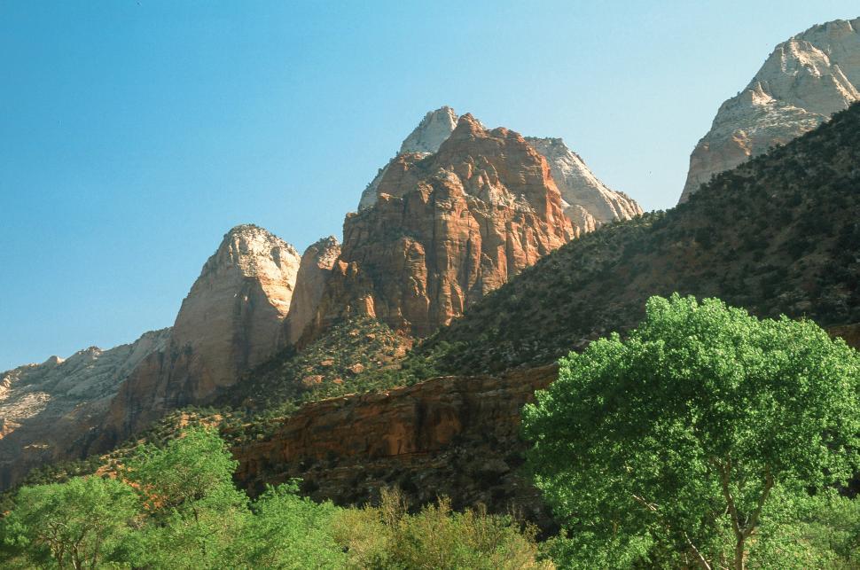 Free Stock Photo of Zion National Park Cliffs | Download Free Images ...