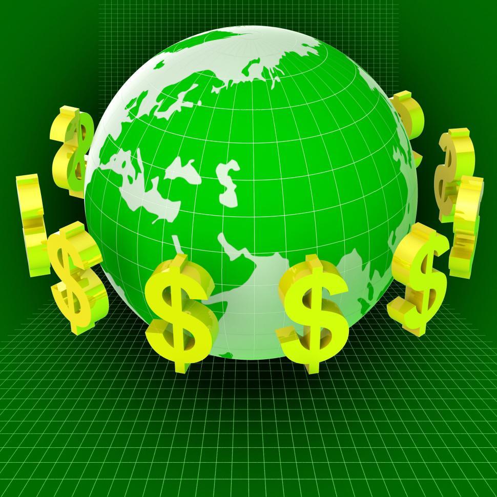 Free Stock Photo of Forex Dollars Represents Currency Exchange And Cash ...