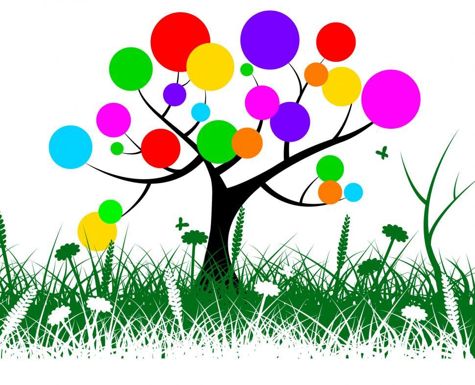 Free Stock Photo of Grass Tree Means Circular Natural And Round ...