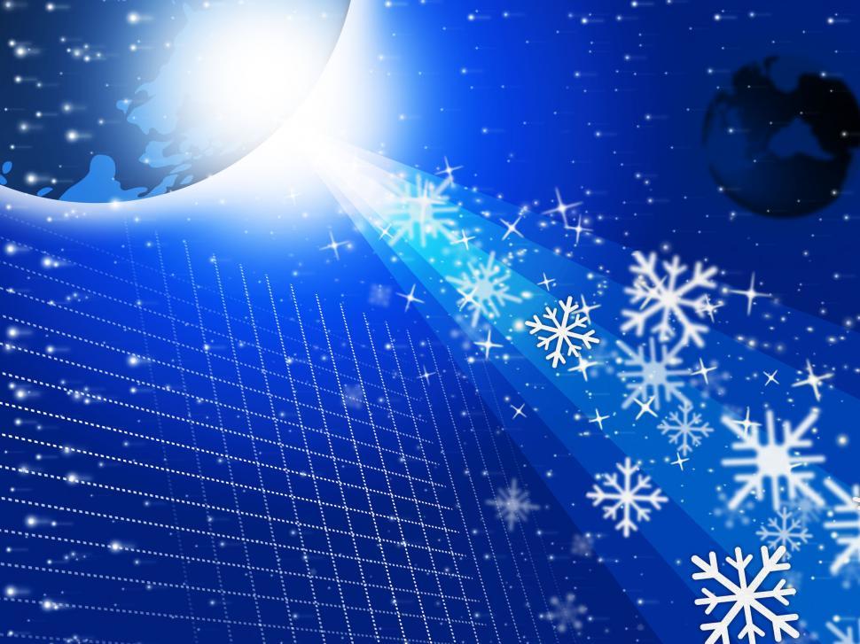 Free Stock Photo of Blue Space Shows Solar-System Cosmos And Astronomy ...