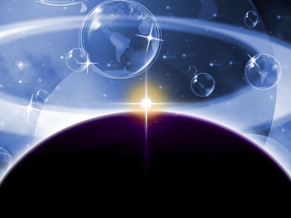 Free Stock Photo of Global Planets Represents Solar System And ...