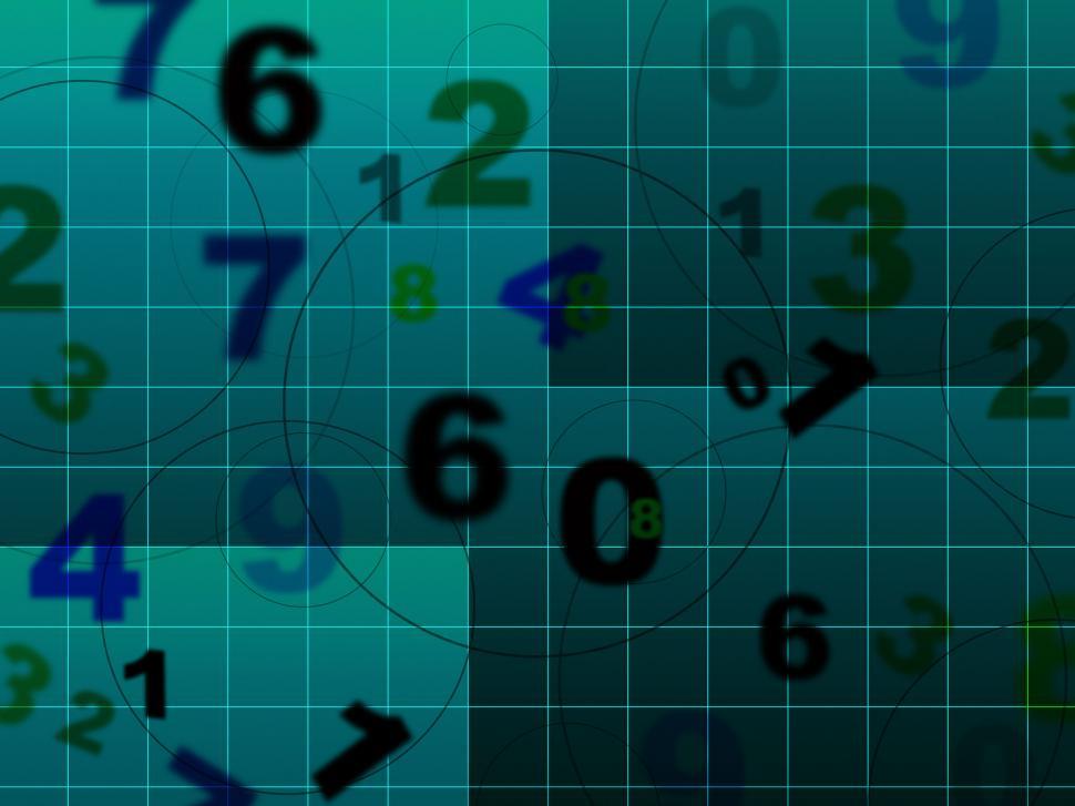 Free Stock Photo of Education Numbers Represents Numeracy Train And ...