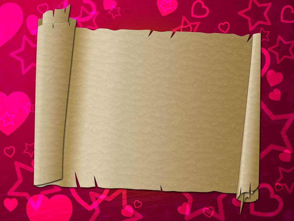 Free Stock Photo of Paper Scroll Means Rolled Up And Boundary ...