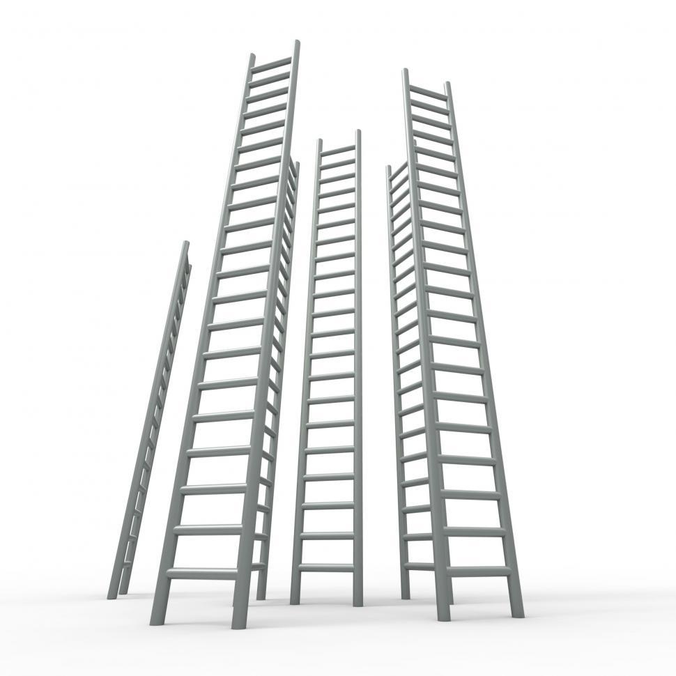 Free Stock Photo of Ladder Ladders Indicates Vision Raise And Growing ...