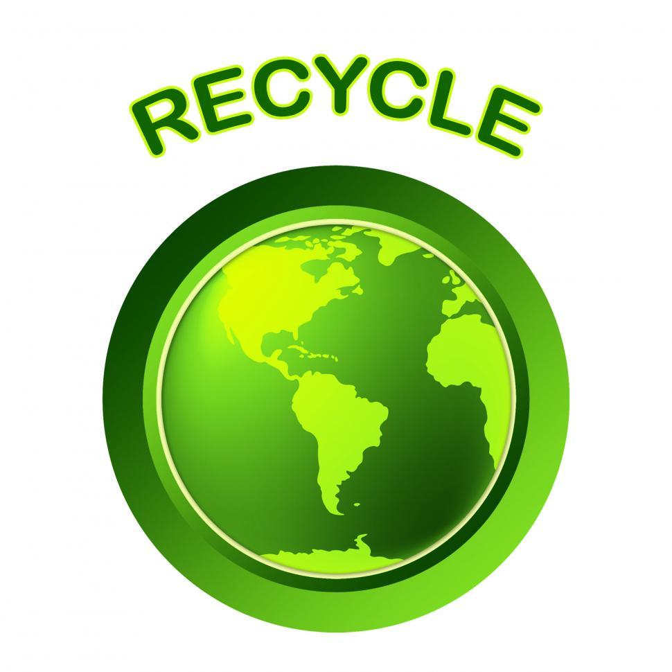 Free Stock Photo of World Recycle Shows Eco Friendly And Conservation ...