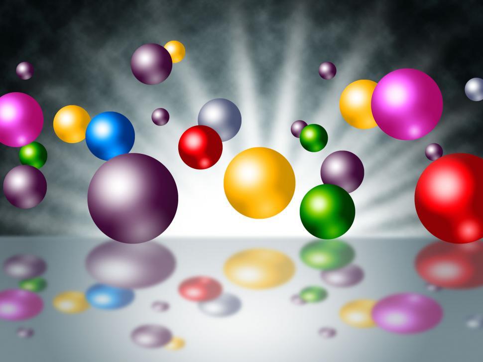 Free Stock Photo of Sunrays Sphere Indicates Spectrum Colours And ...