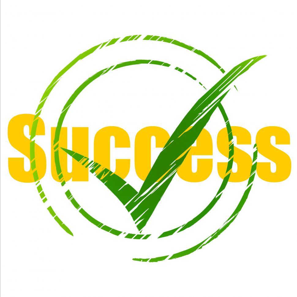 Free Stock Photo of Tick Success Means Succeed Progress And Checkmark ...