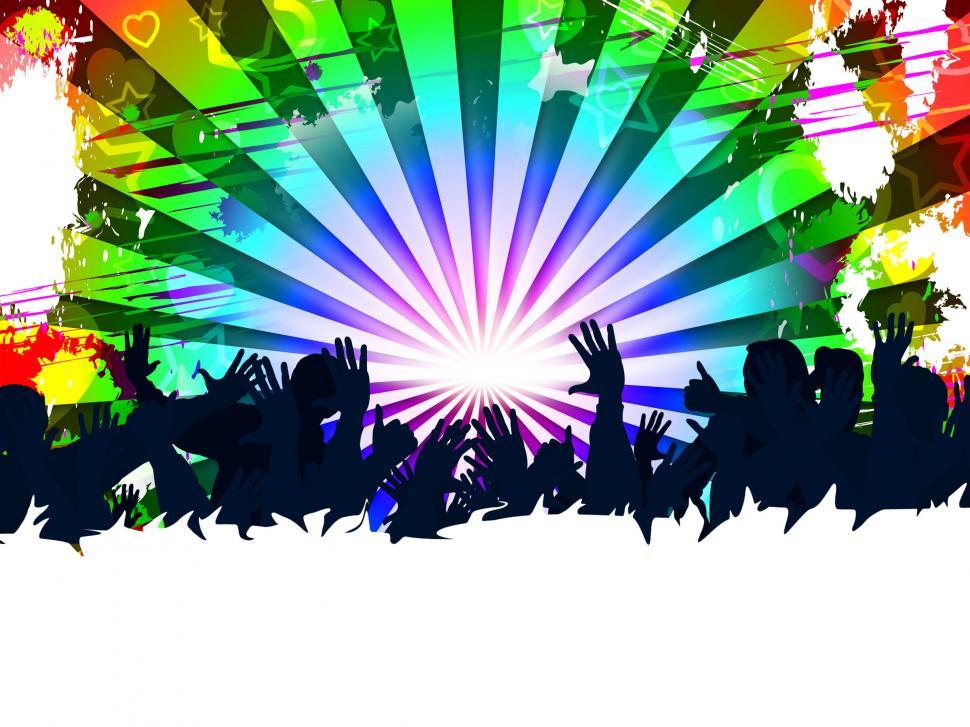 Free Stock Photo of Audience Concert Represents Group Of People And ...