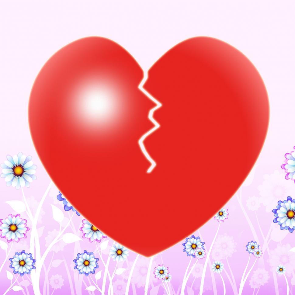 Free Stock Photo of Broken Heart Means Valentines Day And Break ...