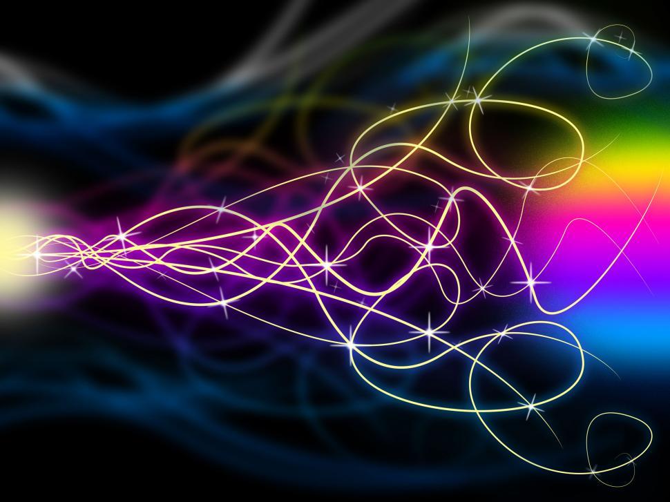 Free Stock Photo of Squiggles Background Means Swirly Lines At Night ...