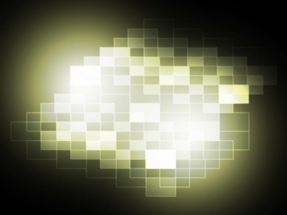 Free Stock Photo Of Blurry Pixel Light Spot Shows Modern Art Or