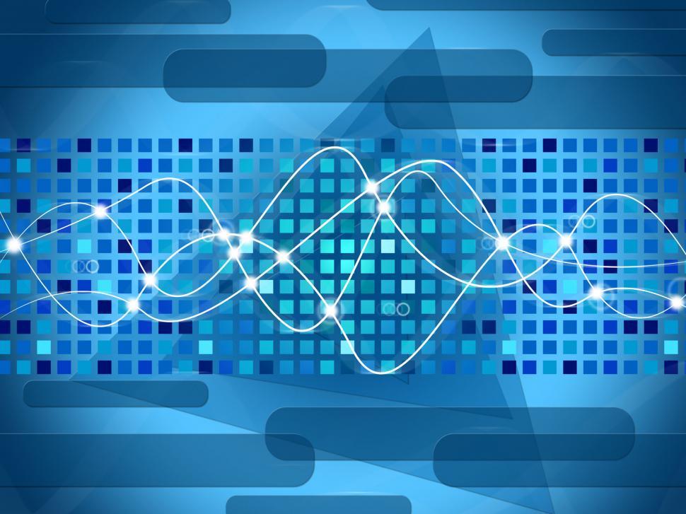 Free Stock Photo of Double Helix Background Means Shining Squares And ...