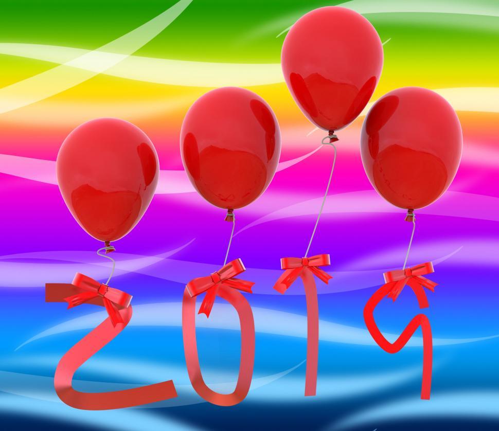 Free Stock Photo of Twenty Nineteen Means Year 2019 And Celebrating ...