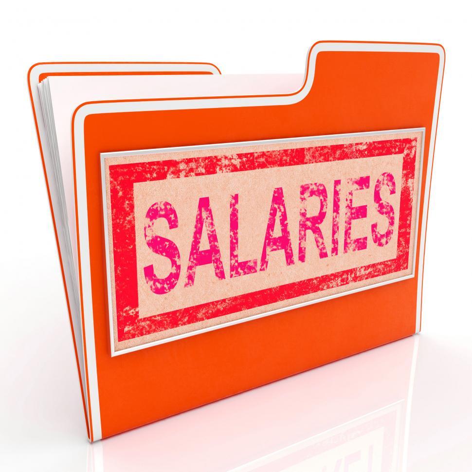 Free Stock Photo of File Salaries Means Business Pay And Wage ...