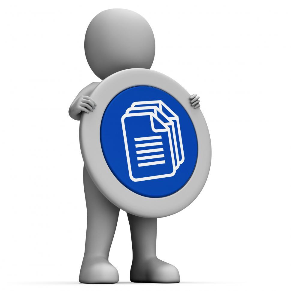 Free Stock Photo of Documents Sign Indicates Archiving Archives And ...