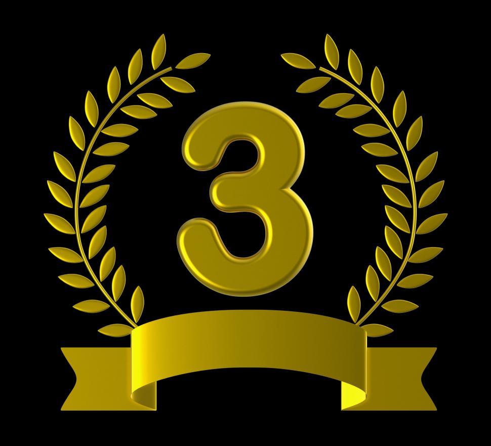 Free Stock Photo of Third Three Means Happy Anniversary And 3 ...