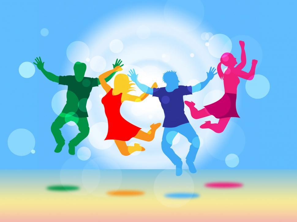 Free Stock Photo of Glow Kids Means Light Burst And Jump | Download ...