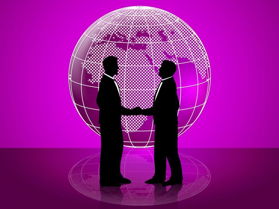 Free Stock Photo of Partnership Globe Represents Working Together And ...