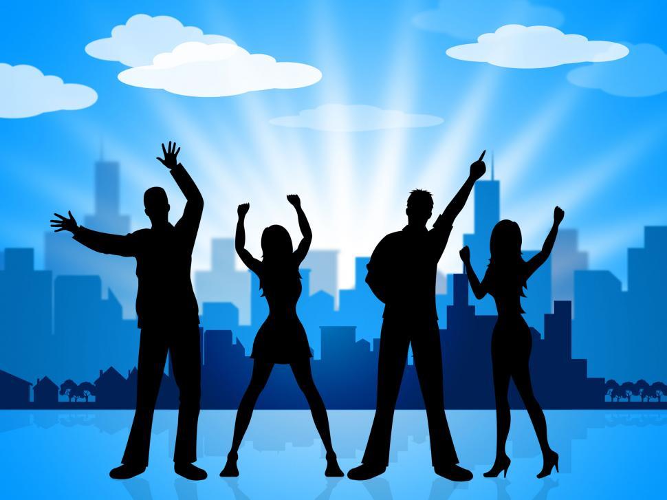 Free Stock Photo of Joy Celebrate Represents Celebration City And ...