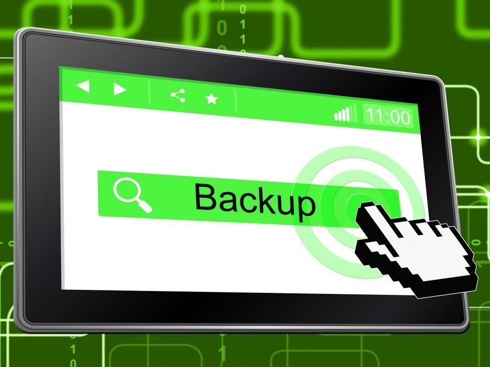 Free Stock Photo of Backup Online Shows World Wide Web And Archives ...