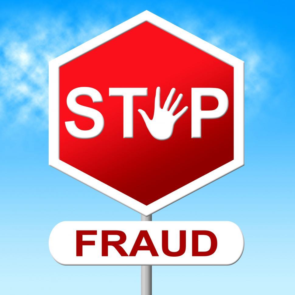 Free Stock Photo of Fraud Stop Represents Warning Sign And Cheat ...
