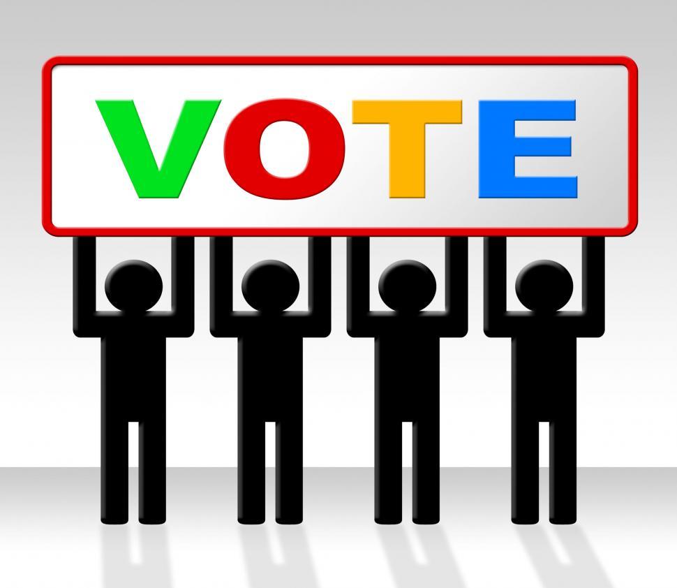Free Stock Photo of Vote Poll Represents Decide Elect And Choosing ...